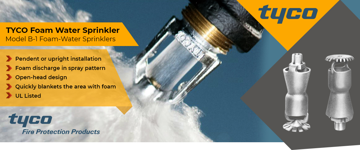 Foam Water Sprinklers in Dubai | Foam Water Sprinklers in UAE | Foam ...